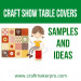Craft Show Table Covers - Samples And Ideas | Craft Maker Pro ...