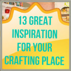 13 Great Inspiration For Your Crafting Place | Craft Maker Pro ...